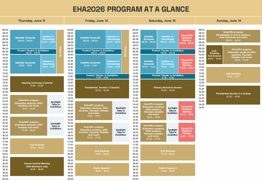 EHA2026 program - The European Hematology Association (EHA)